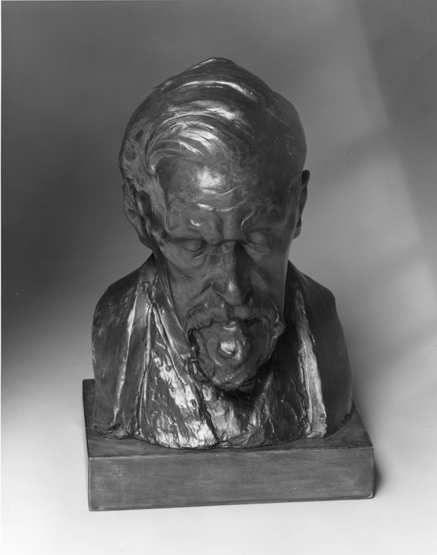 Emily Clayton Bishop, "Portrait of Mr. Fenn" (1906) | PAFA - Pennsylvania Academy of the Fine Arts