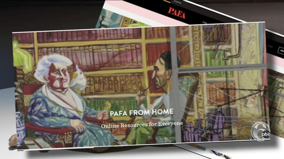 6-ABC | PAFA Goes Online for Conversation and Classes | PAFA ...