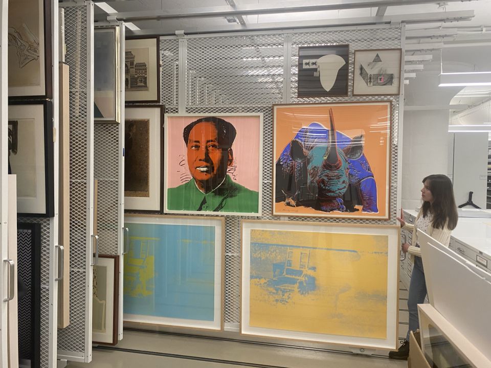 Annie Thompson (MFA '24) Works in Collection Archives and High School ...