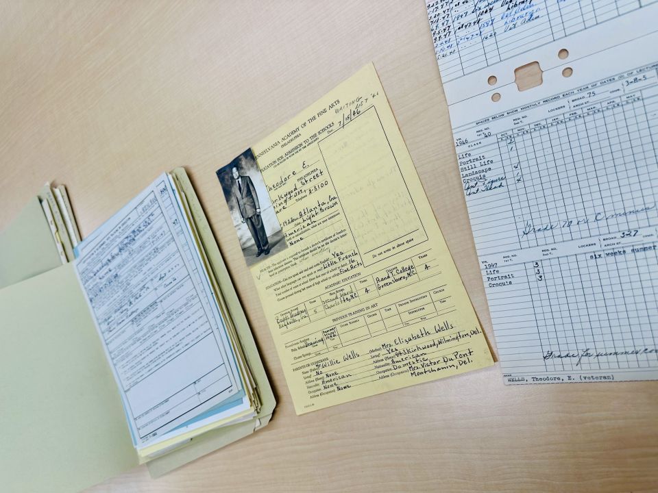 Black History at PAFA | Theodore E. Wells, WWII Veteran, Teacher, and ...