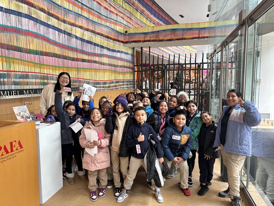 K-5 Partnership Program | PAFA - Pennsylvania Academy of the Fine Arts
