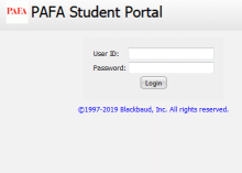 Current Student Log In Page | PAFA - Pennsylvania Academy of the Fine Arts